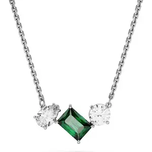 SWAROVSKI Mesmera Crystal Pendant Necklace - Green
