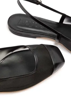 AeydĒ Geraldine Mesh Slingback Ballet Flats