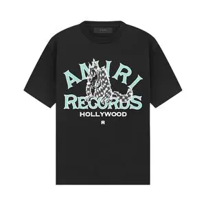 Amiri Records Wolf T-shirt - Black