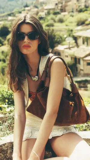 Zimmermann Trampoline Small Hobo Bag