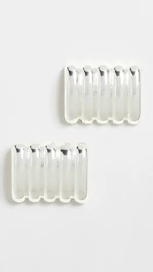 HEAVEN MAYHEM Clemmie Stud Earrings - Silver