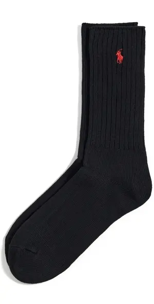 POLO RALPH LAUREN Cotton Rib Crew Socks