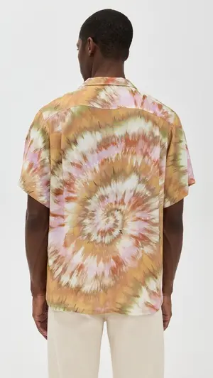 BATHER Calypso Swirl Camp Shirt