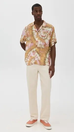 BATHER Calypso Swirl Camp Shirt