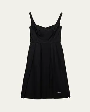 Prada Fit-and-flare Sleeveless Dress