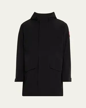 Canada Goose Barclay Rain Jacket - Black