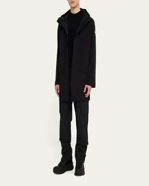 Canada Goose Barclay Rain Jacket - Black