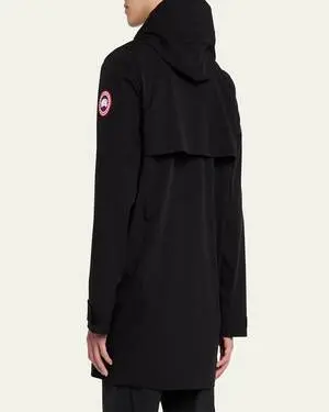 Canada Goose Barclay Rain Jacket - Black