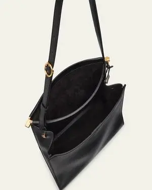 Alaïa Le Click Medium Curve Shoulder Bag - Noir