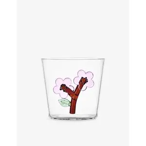 ICHENDORF MILANO Botanica Peach Blossom Glass Tumbler 8cm - Multicolor