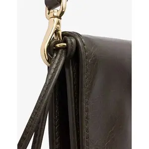 Prada Triangle-logo Small Leather Wallet - Green