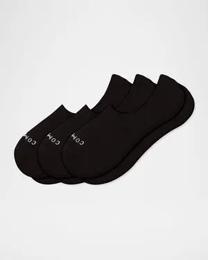 Comrad 3-pack No-show Socks - Black