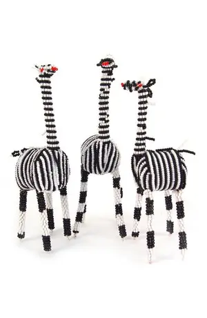 MBARE Beaded Zebra