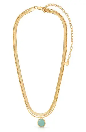 Ettika Radiant Orb Layered Necklace