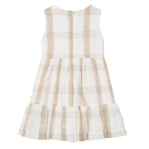 MAYORAL Plaid Linen Dress