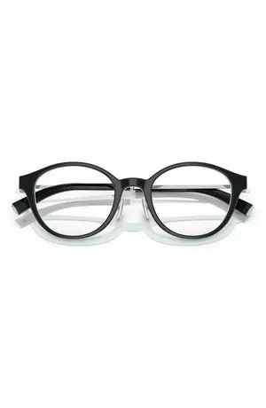 Tiffany & Co. 48mm Round Eyeglasses - Black On Tiffany Blue