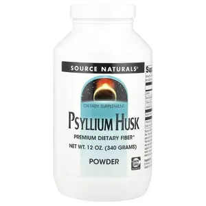 SOURCE NATURALS Psyllium Husk Powder 340 Grams - One-color