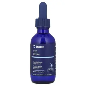 TRACE MINERALS Liquid Ionic Iodine From Potassium Iodide 225mcg 59 Ml - One-color
