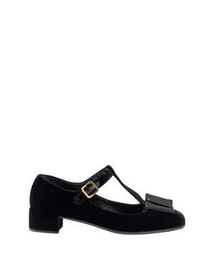 Prada Velvet Mary Jane Pumps