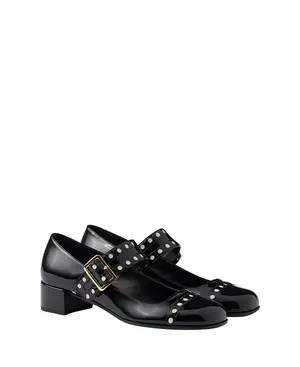 Prada Patent Leather Mary Jane Pumps