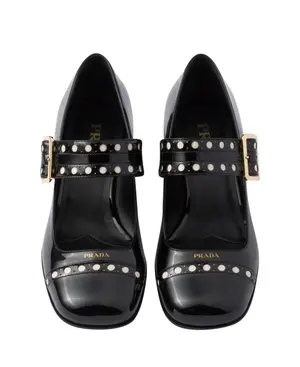 Prada Patent Leather Mary Jane Pumps