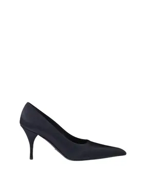 Prada Satin Pumps - Navy
