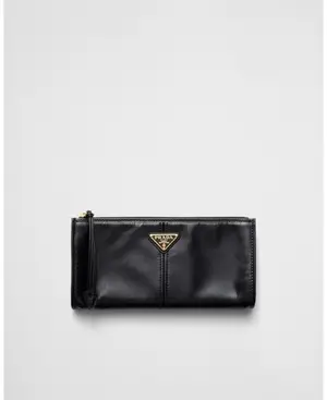 Prada Leather Pouch - Black