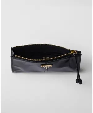 Prada Leather Pouch - Black