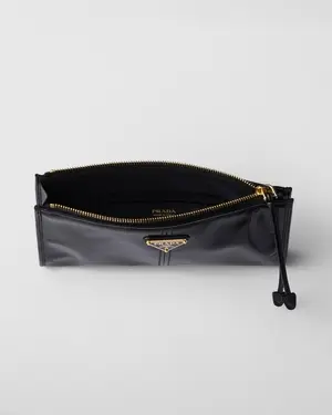 Prada Leather Pouch - Black