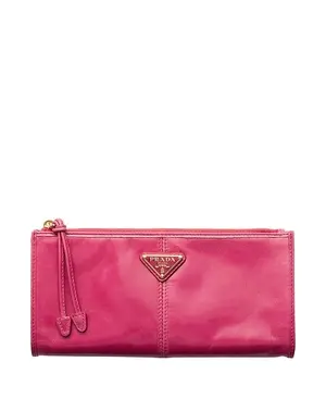 Prada Leather Pouch - Pink