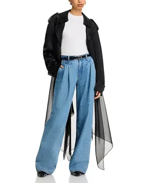 Helmut Lang Scarf Trench Coat