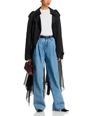 Helmut Lang Scarf Trench Coat