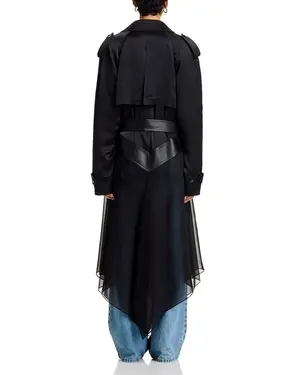 Helmut Lang Scarf Trench Coat