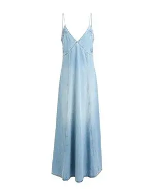 Chloé Maxi Dress In Cotton, Linen, And Polyester