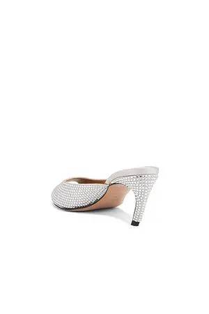 Attico Ada Crystal Embellished Mule Sandal
