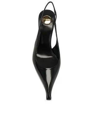 Saint Laurent Miller Wedge Pump - Nero