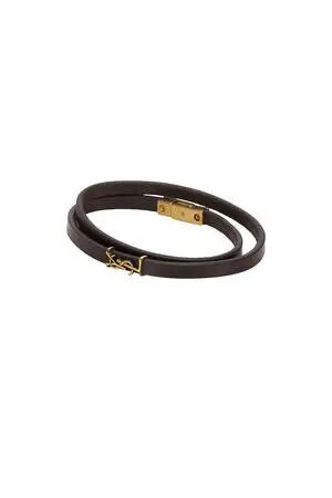 SAINT LAURENT Saint Laurent Double Wrap Bracelet