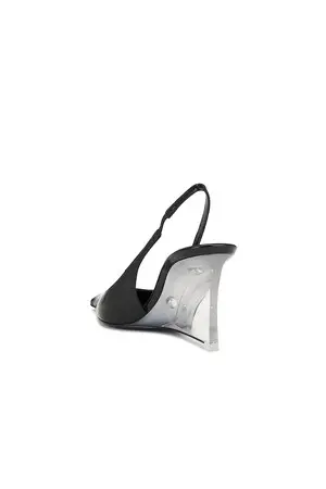 Saint Laurent Miller Wedge Pumps - Nero