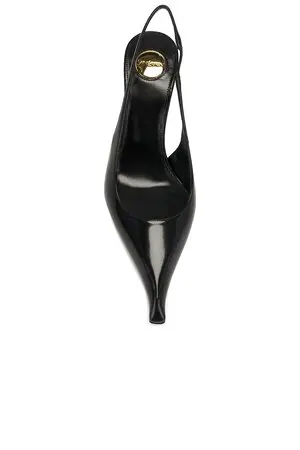 Saint Laurent Miller Wedge Pumps - Nero