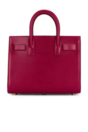 Saint Laurent Nano Sac De Jour Bag - Cherry Jam