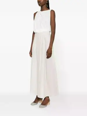 Giorgio Armani Linen Midi Skirt