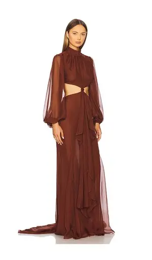 Retrofete Rosalinda Chiffon Gown