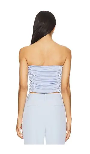 ET OCHS Talia Ruched Strapless Top