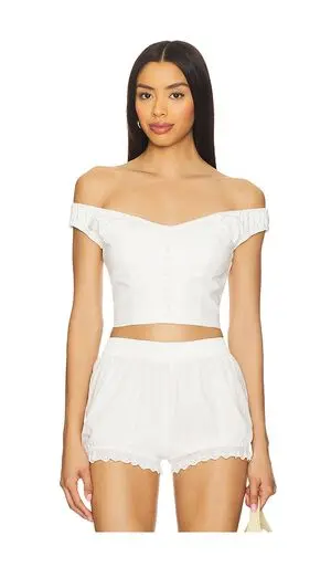 Majorelle Clarissa Off-the-shoulder Top
