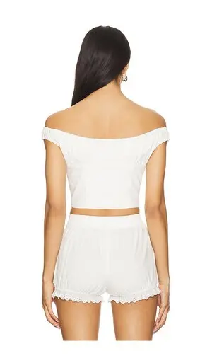 Majorelle Clarissa Off-the-shoulder Top