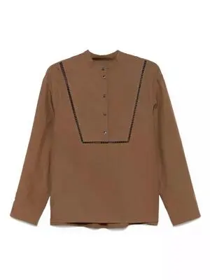 YVES SALOMON Poplin Blouse