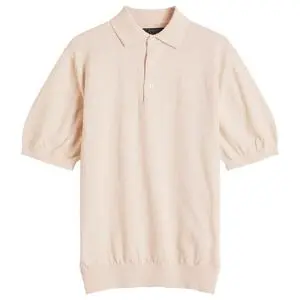 BEAMS Boucle Knit Polo