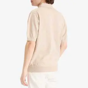 BEAMS Boucle Knit Polo