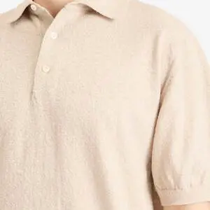 BEAMS Boucle Knit Polo
