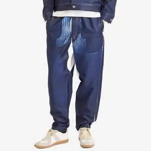 Comme Des Garçons Garment Printed Twill Trousers